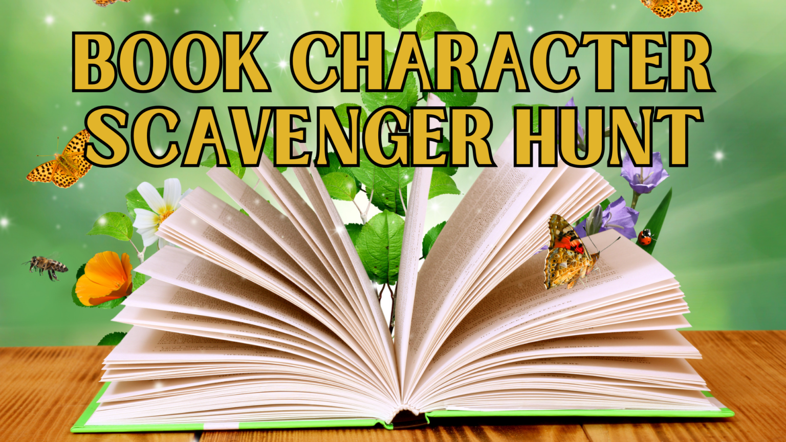 Book Character Scavenger Hunt - Mahomet Public Library